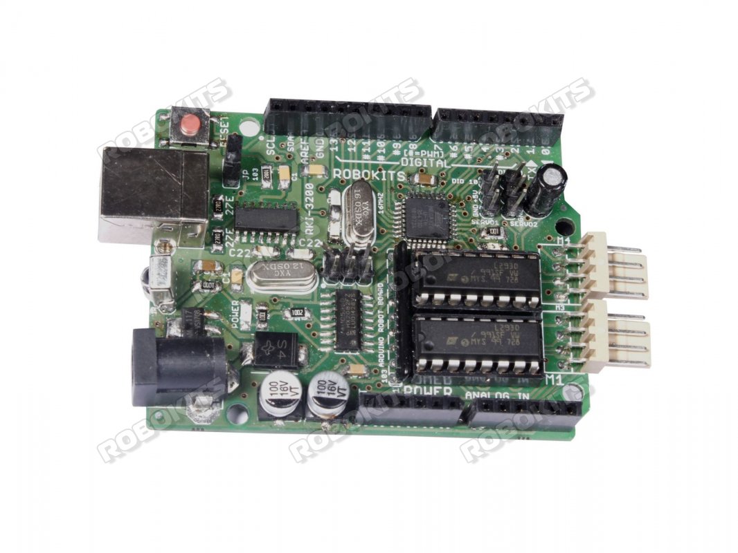 Uno R3 + Motor Shield based Robot Control Board compatible with Arduino Arduino Uno R3 + Arduino ...